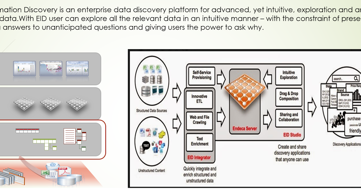 Bizinsight Consulting Blog: Oracle Endeca Information Discovery