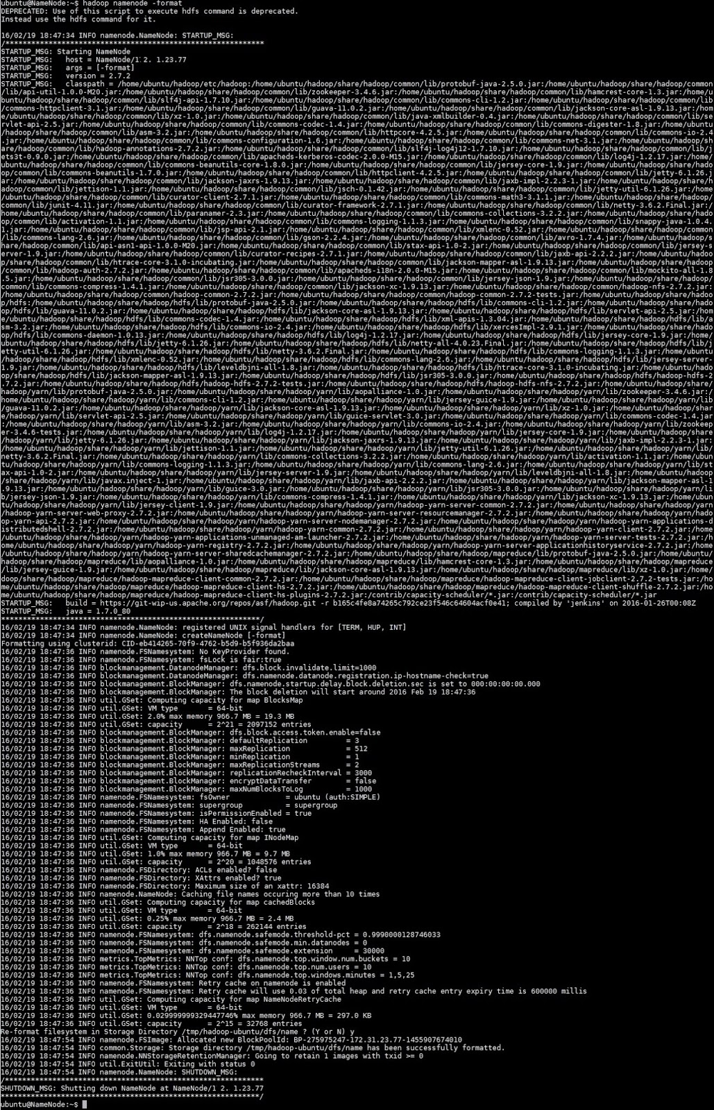 Hadoop Junkie: FUSE : Mount HDFS