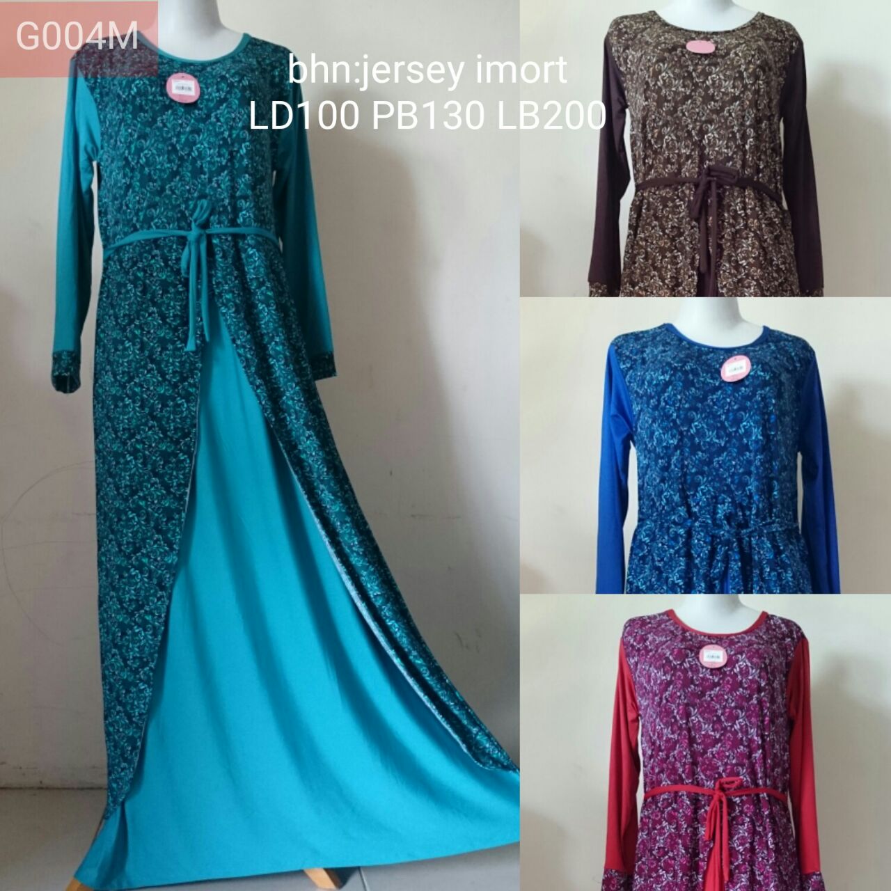 Gaya Terkini 51 Harga Baju Gamis Terbaru Jersey