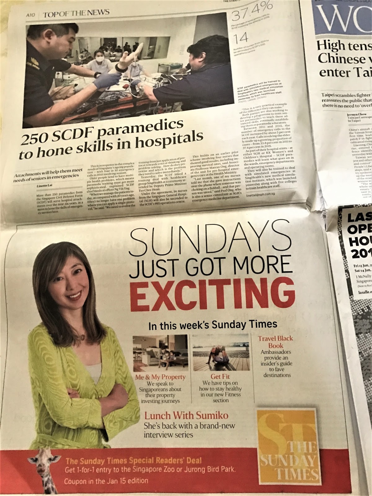 S M Ong: Lunch With Sumiko: Build-up & aftermath