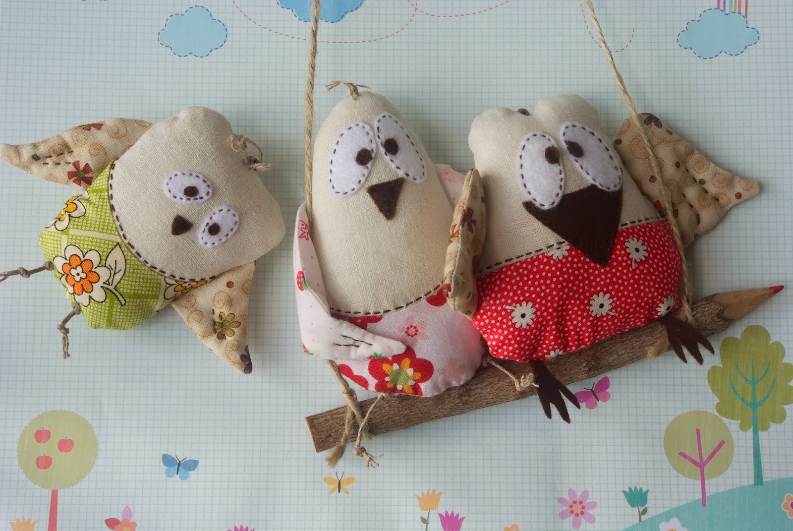 Stitching Notes: Just for Fun. Funky Softies