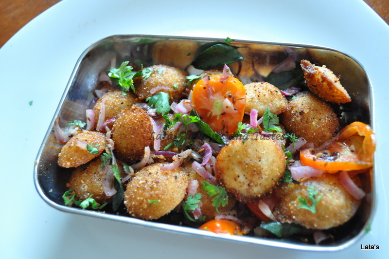 Flavours and Tastes: Thiranga cocktail idlis