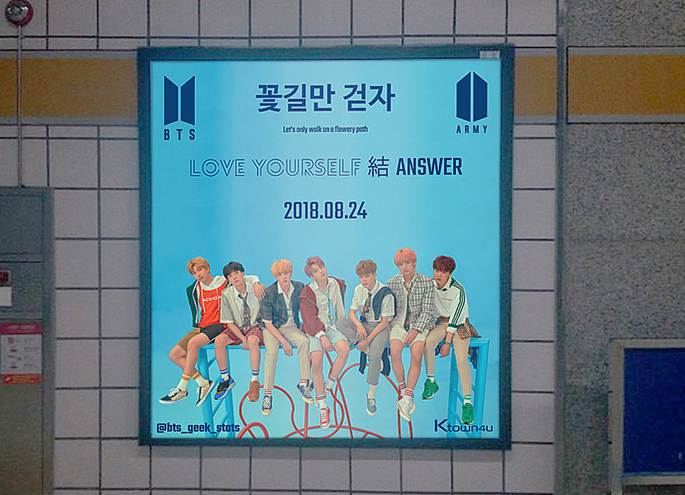 Ktown4u: BTS Fanclub 'bts_geek_stats' Subway Ads celebrating BTS ...