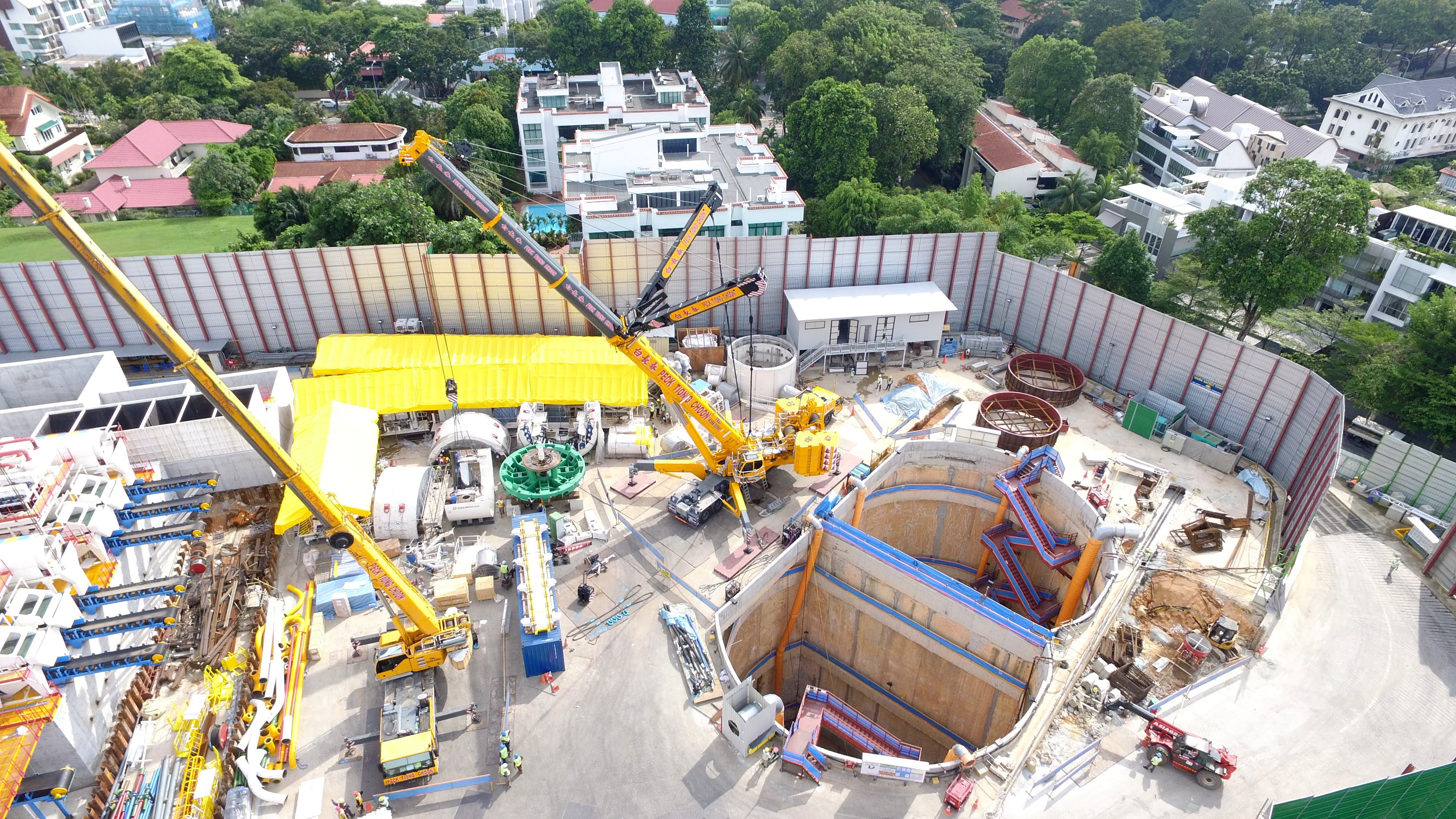 Thomson Line Construction: Stevens D-walls (III)