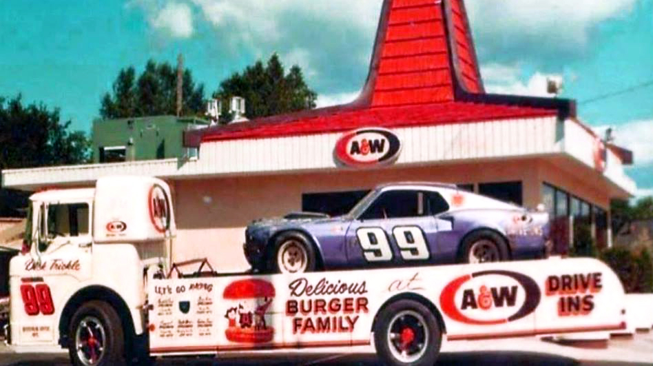 Just A Car Guy: Dick Trickle's #99 Mustang