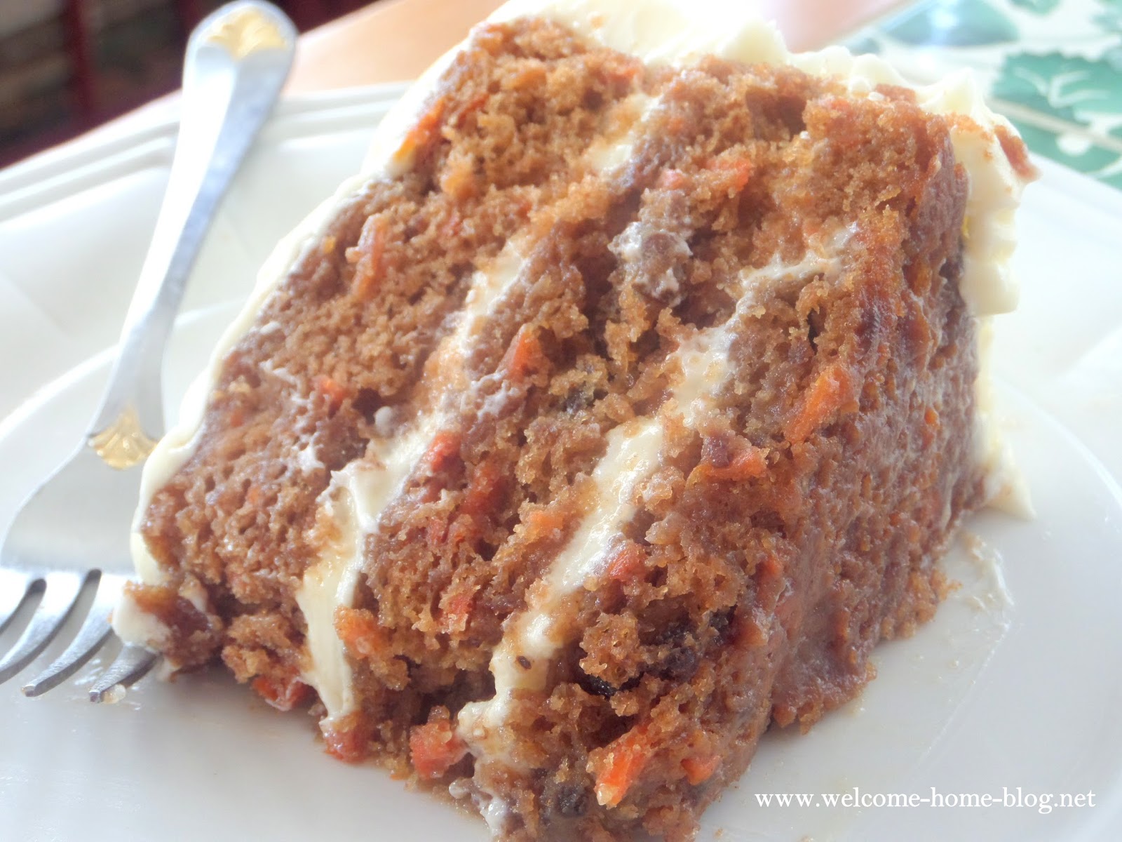 Welcome Home Blog: The Perfect Carrot Cake