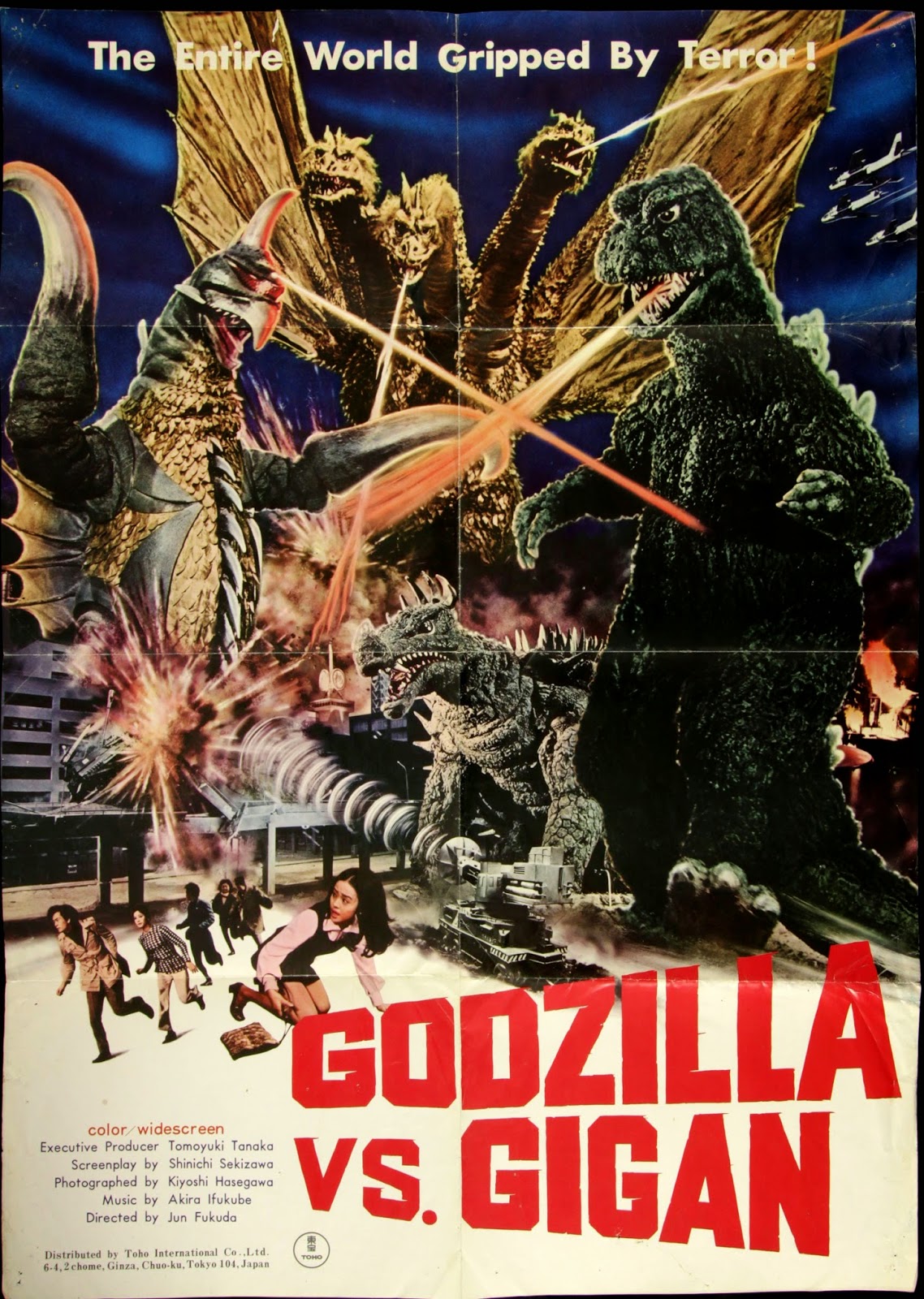 Godzilla Island: Review: Godzilla vs Gigan (Godzilla On Monster Island ...