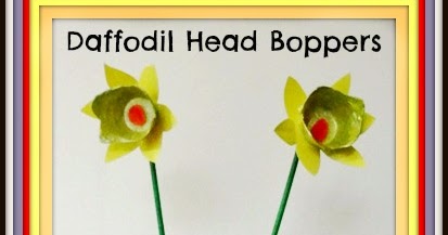 Sun Hats & Wellie Boots: Daffodil Head Boppers