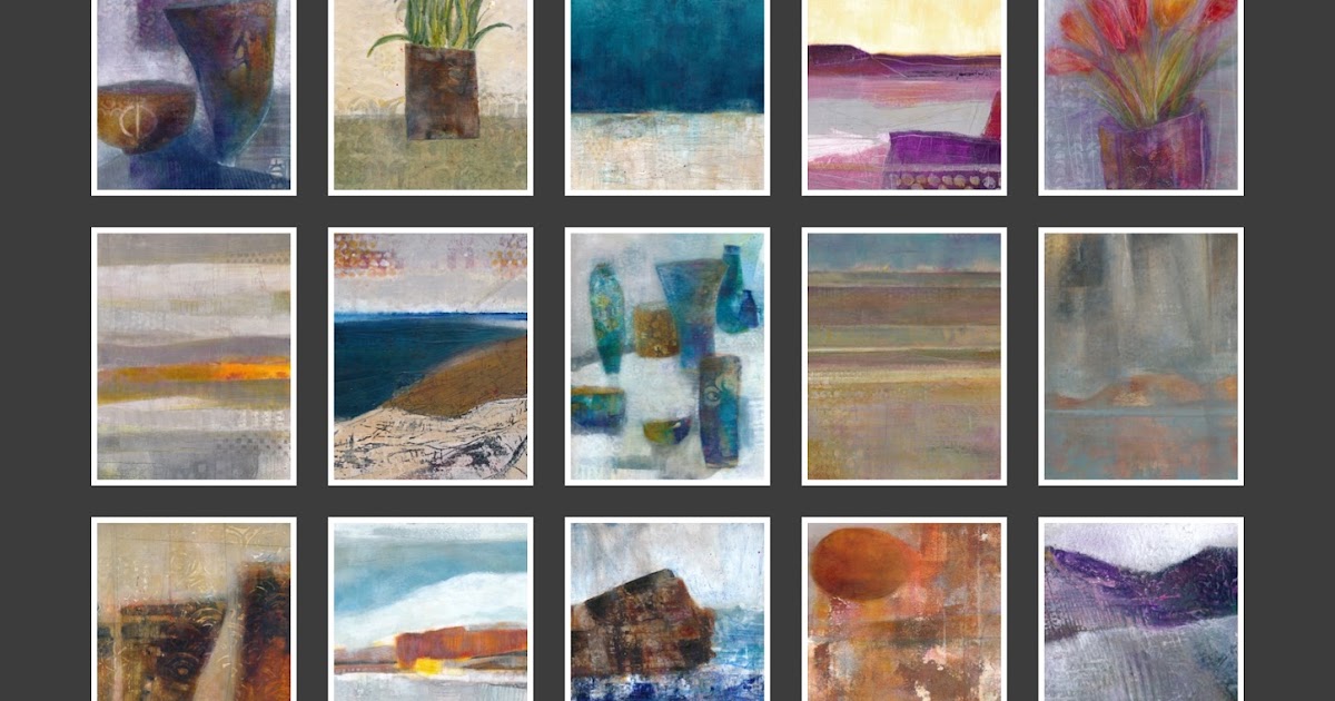 Janet Bradish Studios: Thirty Paintings in 30 Days - Collage