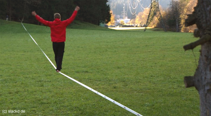 CABEÇA VERDE ... de mim, pra você, por todos!!: Slackline