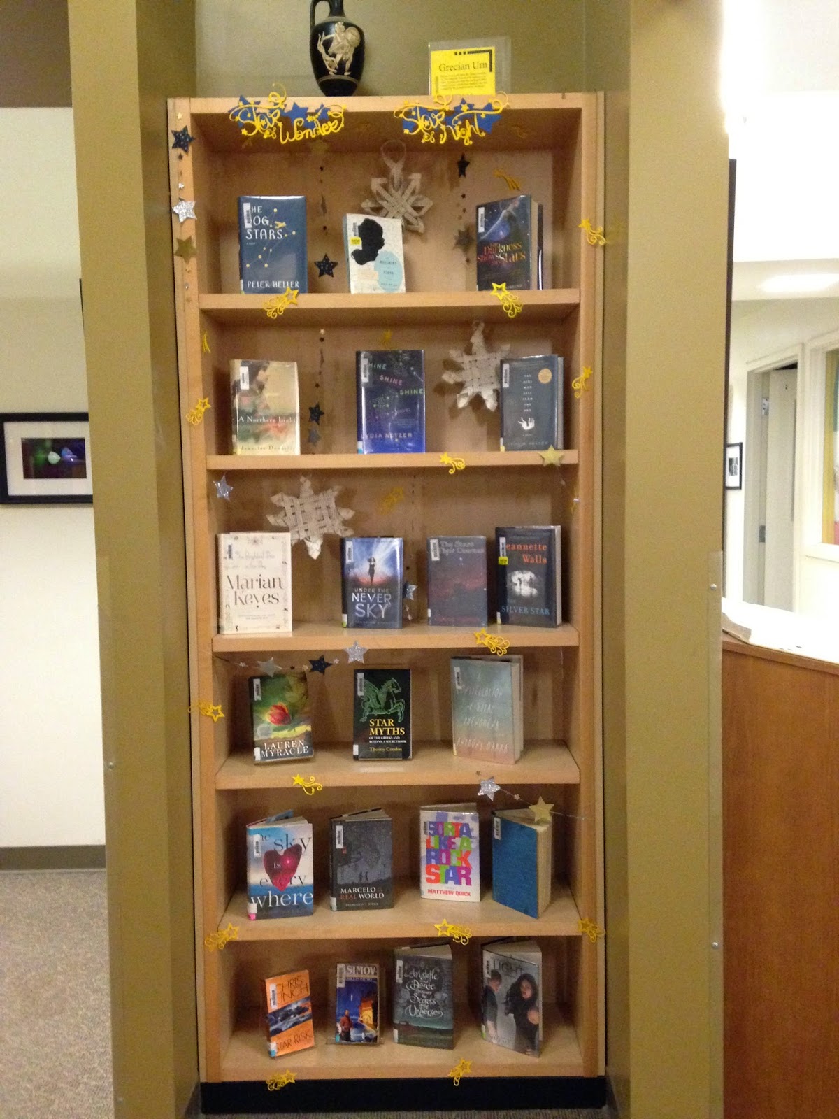 Librarian on Display: December: Star of Wonder, Star of Night Display