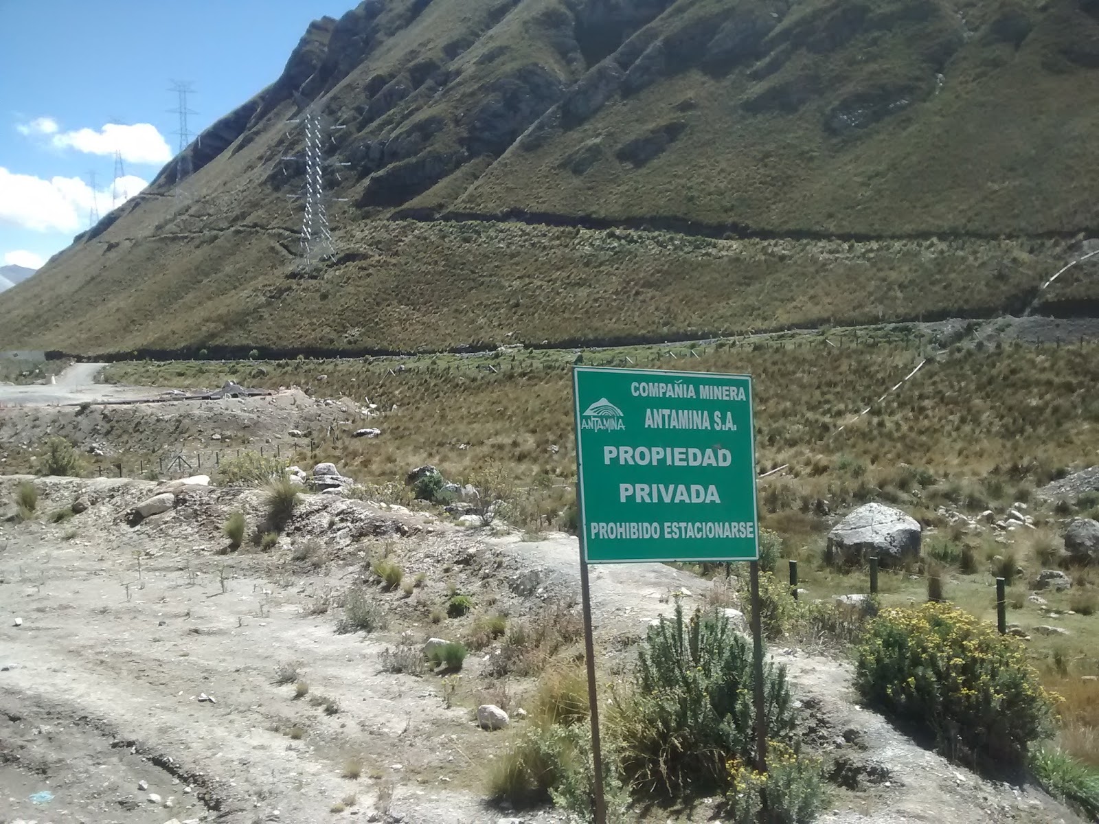 ANTAMINA YA TIENE 900 HECTÁREAS DE DOS DISTRITOS DE HUAMALÍES - Desde ...