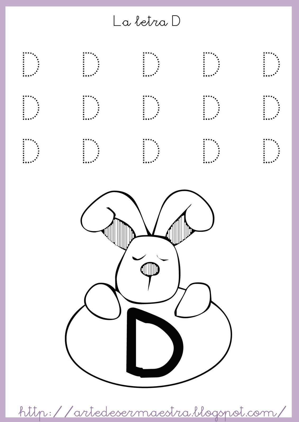 Consonante d - Imagui