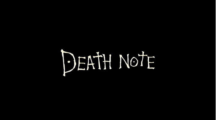 Font Anime Death Note ~ Zefhan Blog