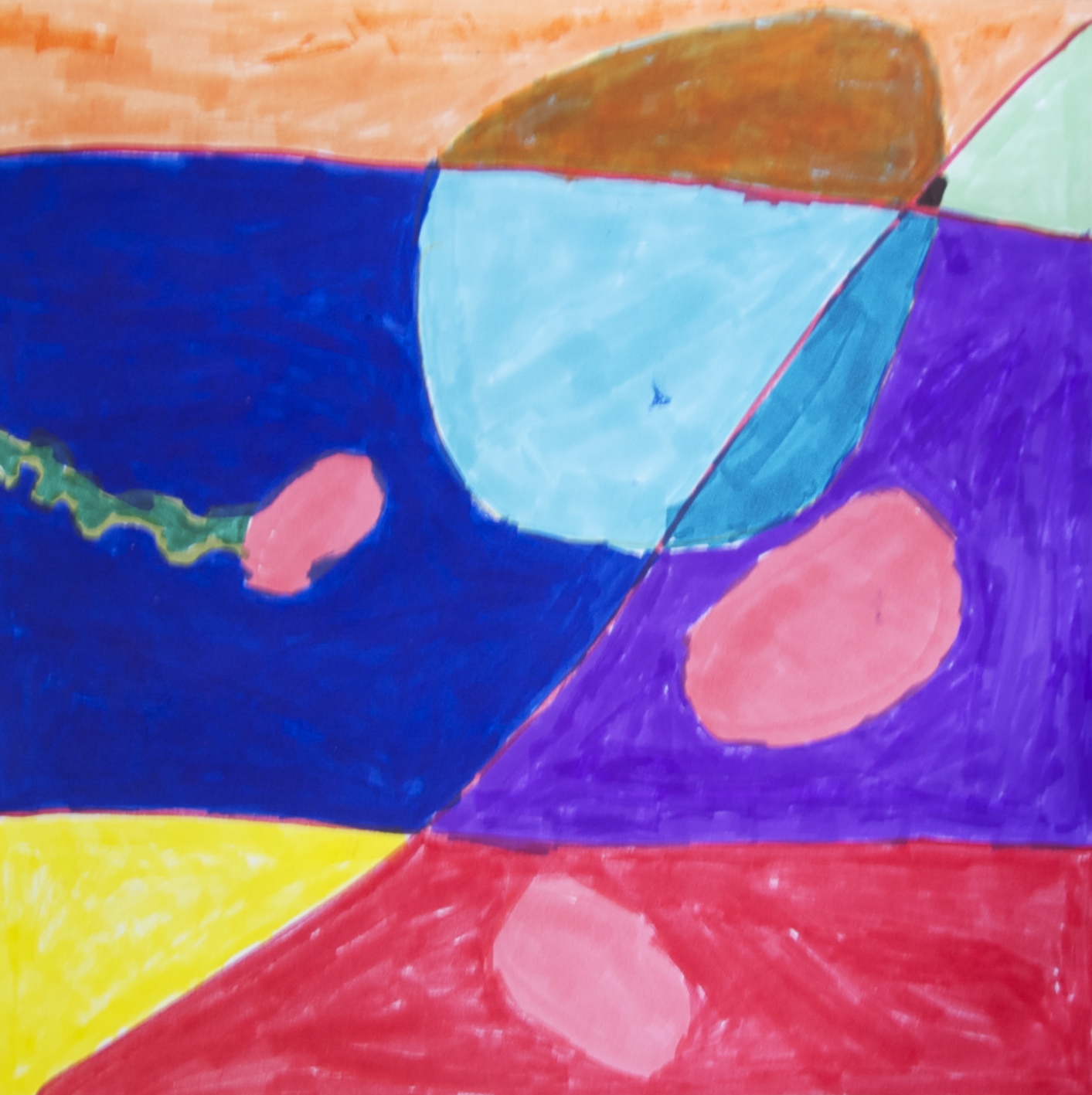 Afternoon Art Classes for Kids: Introduction to Drawing using Abstract Art
