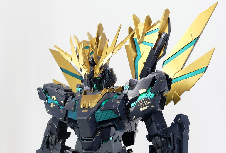 GUNDAM GUY: PG 1/60 Banshee Norn - Painted Build