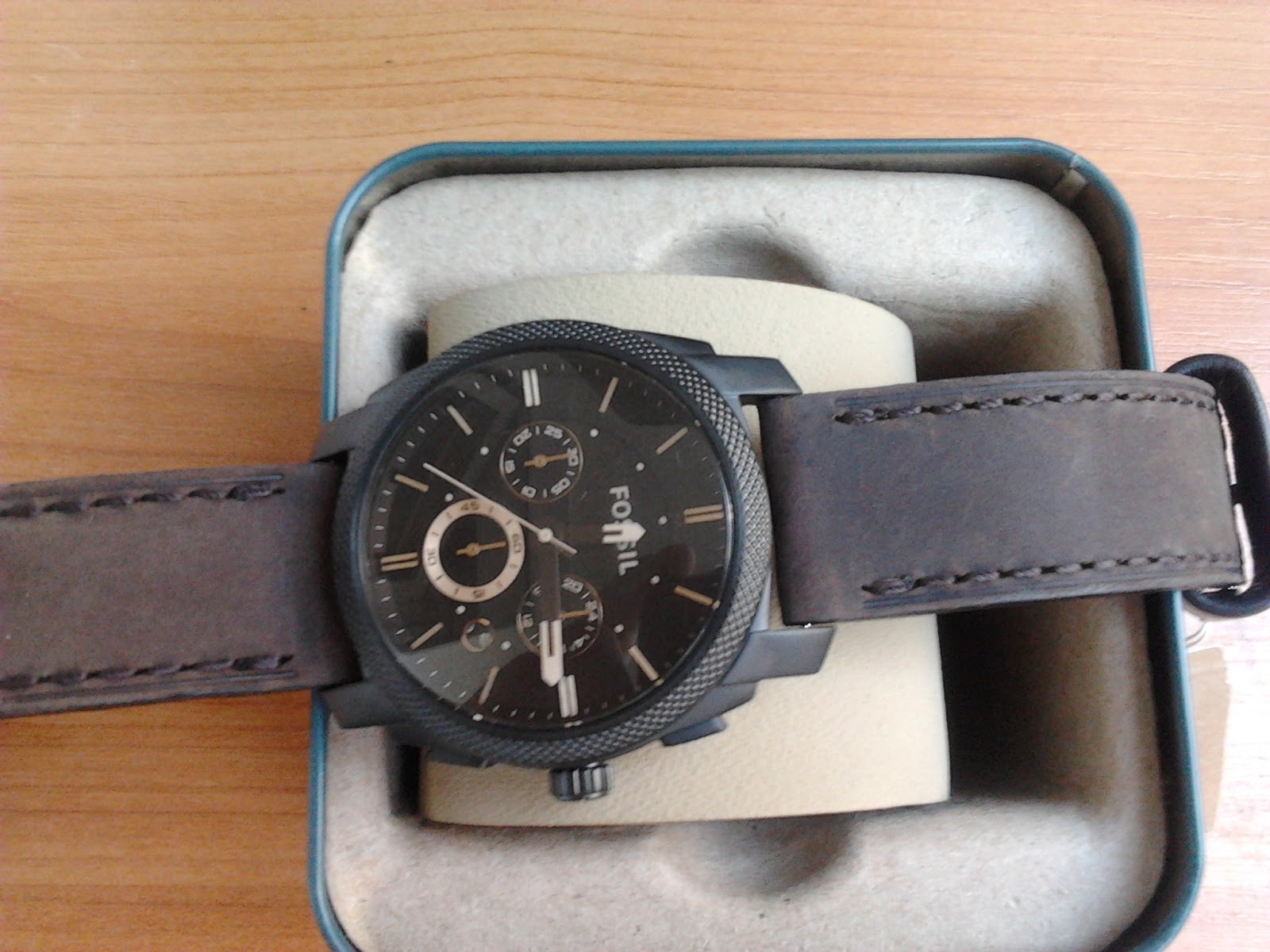 Ceas FOSSIL FS4656, ORIGINAL !!! * NOU* Cadou cutie FOSSIL. Fossil Gent ...