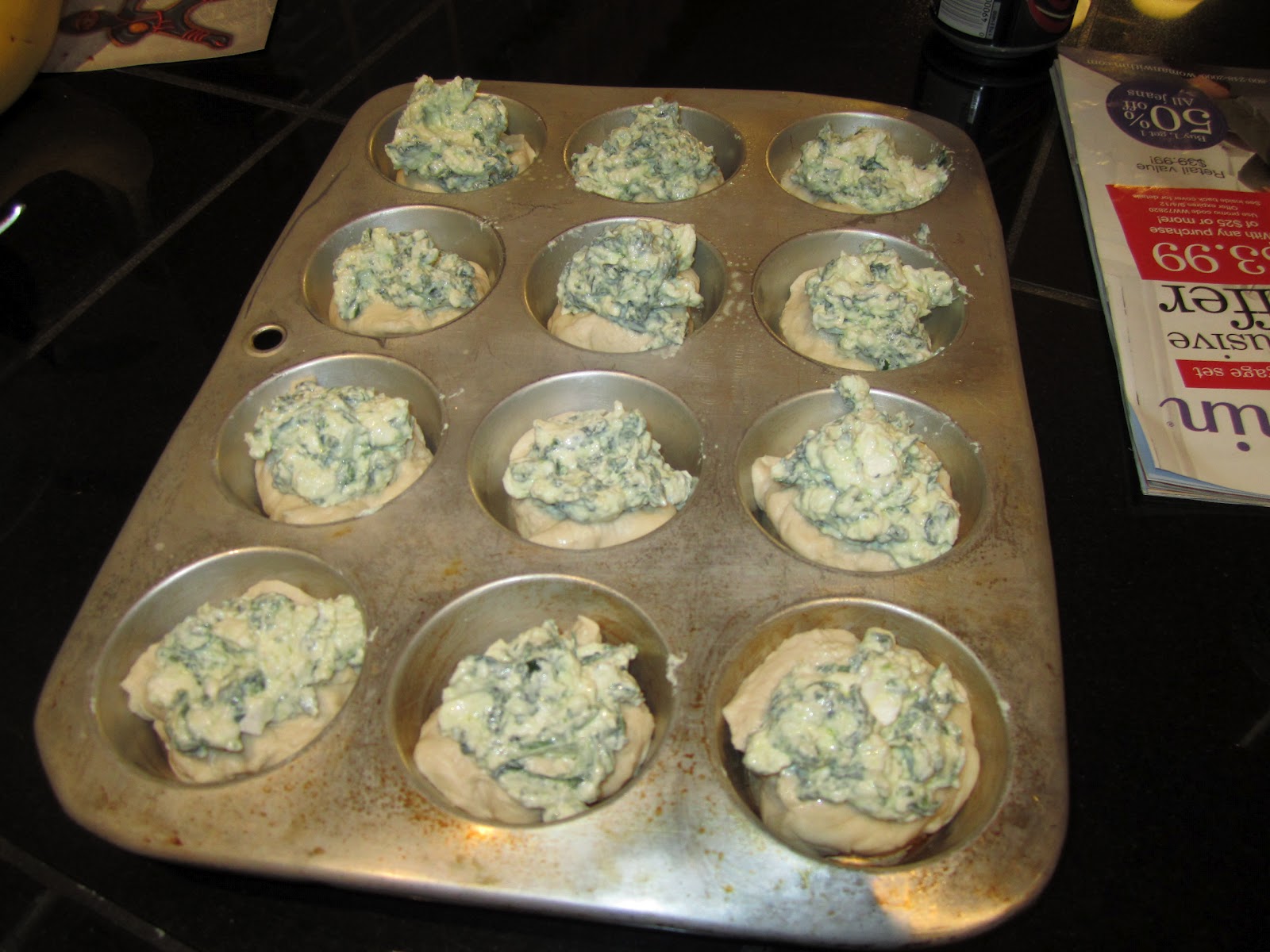 Make It Work Sam: Mini Spinach Dip Bowls