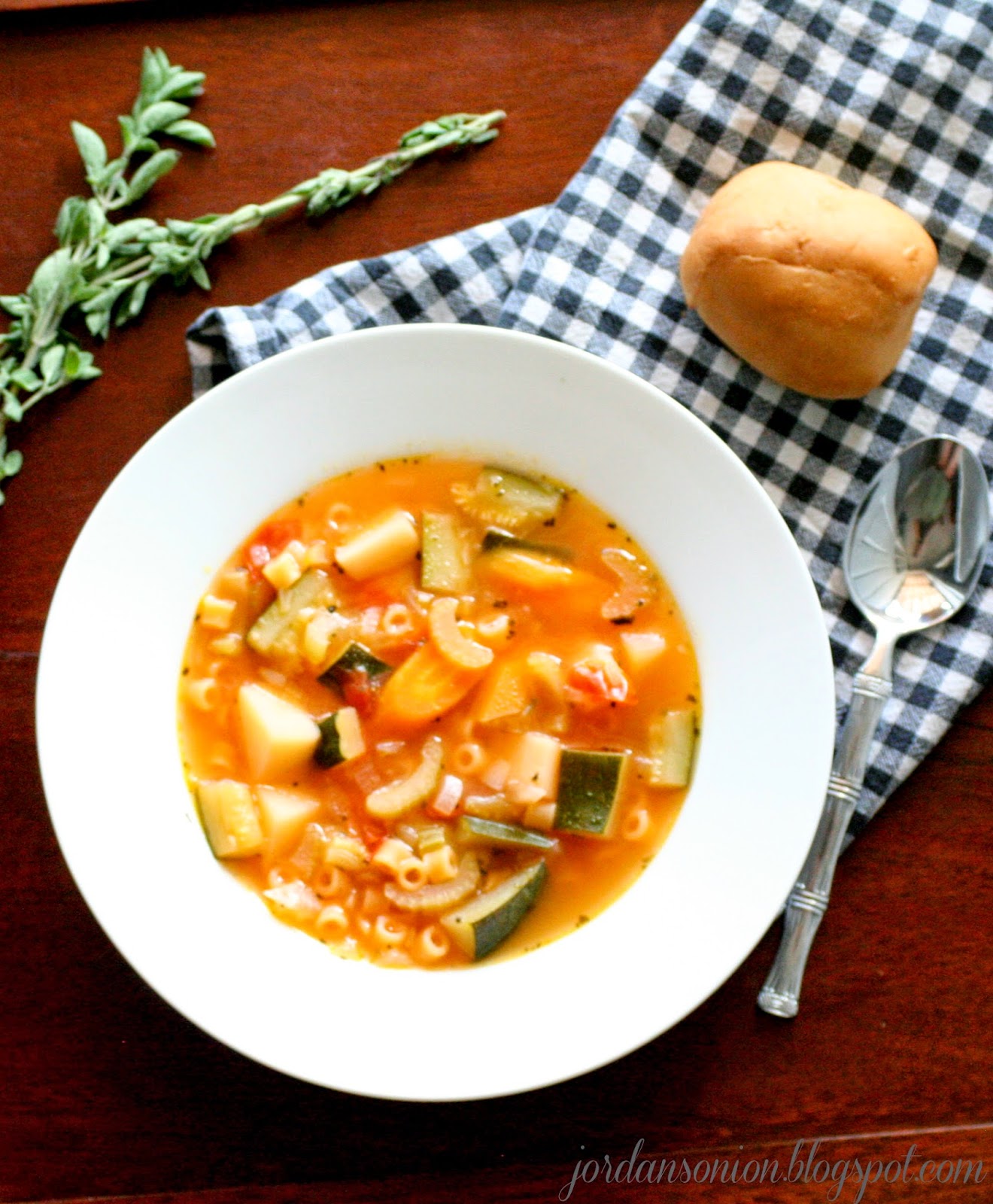 Minestrone Soup - Jordan's Easy Entertaining