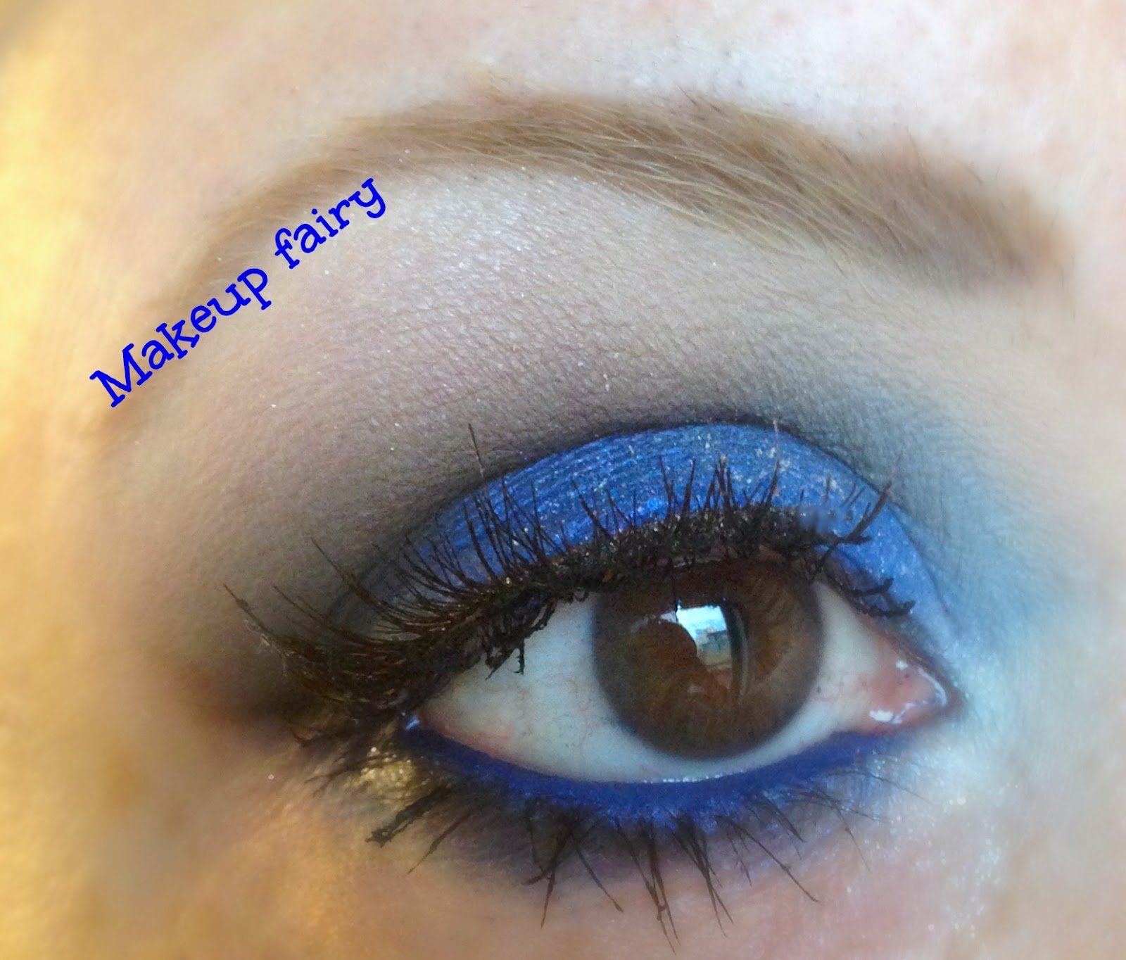 Tinklesmakeup: eye makeup look precious sapphire