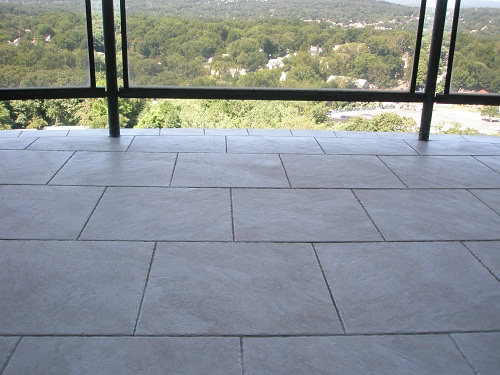 Somma Design in Tile and Marble: Tiled Balcony