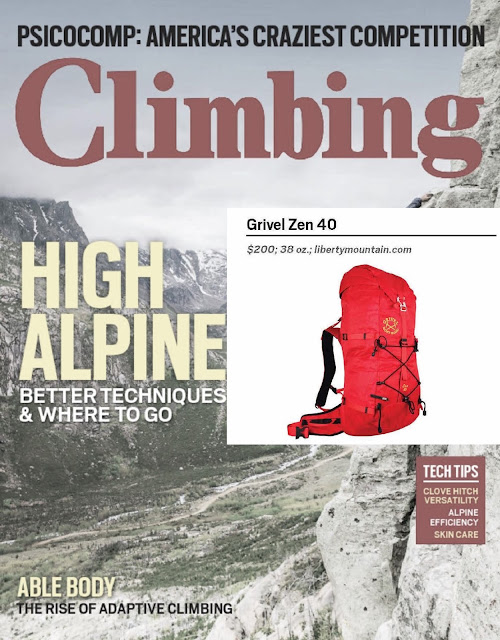 Liberty Mountain Climbing: Grivel Zen Featured in Climbing Magazine