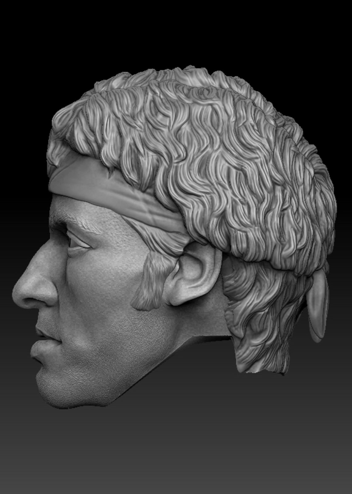 MARTIN HILLIER DIGITAL SCULPTURE AND ART - 1/6 SCALE ACTION FIGURE ...