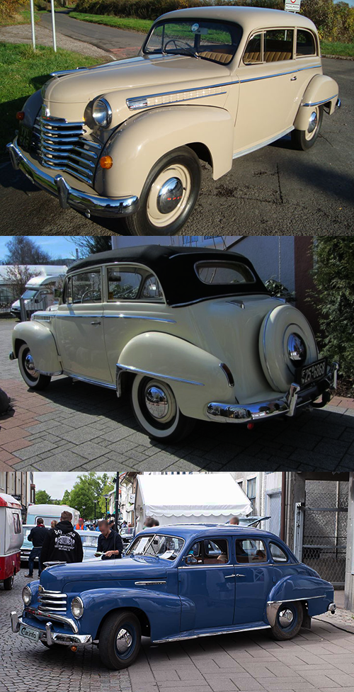 .: GM Europa. Opel 06- Antecedentes. 1950-1959