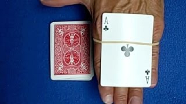Rubber Band Card Trick ~ Free Magic Tricks