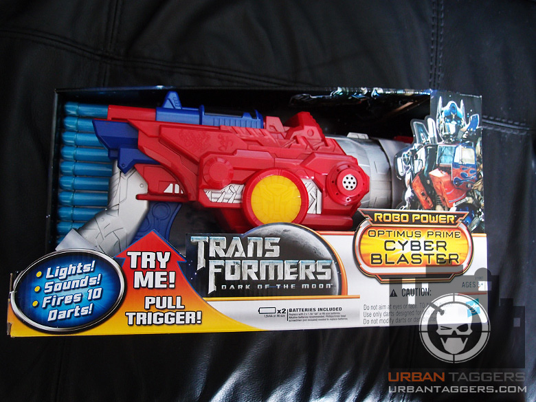 Urban Taggers.: Optimus Prime Cyber Blaster