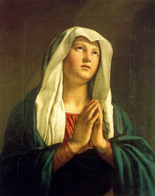 Desideria: ARTE: Virgen orante, por Sassoferrato