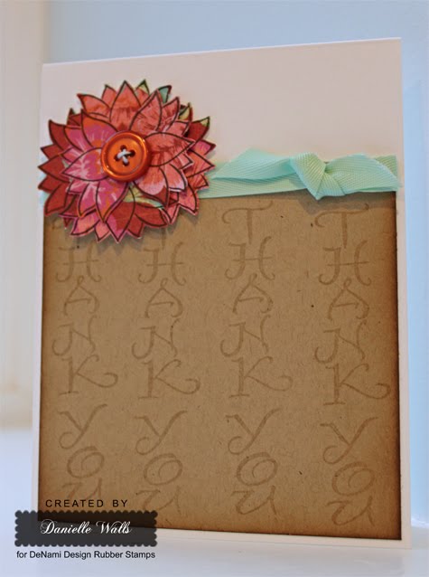 DeNami Design Blog: Product Spotlight- Upright Thank You