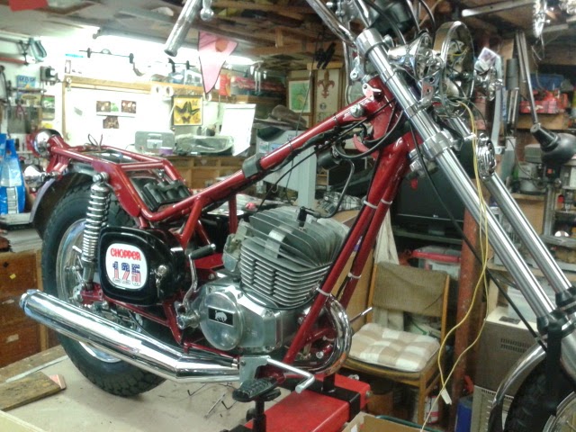 The ministry of Restoration.: 1974 Fantic Chopper 125cc