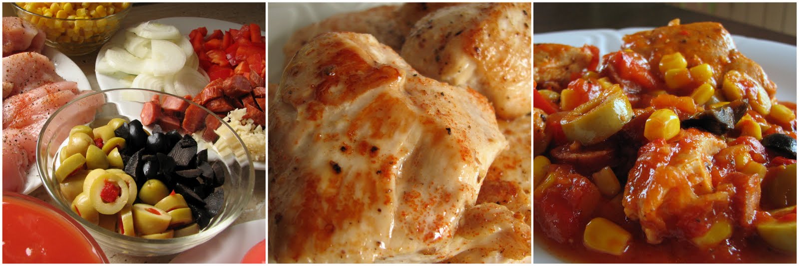 caiet cu retete: Pui mediteranean