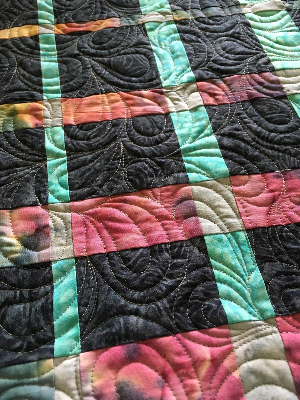 PamelaQuilts: Try a Technique - Conversion quilt