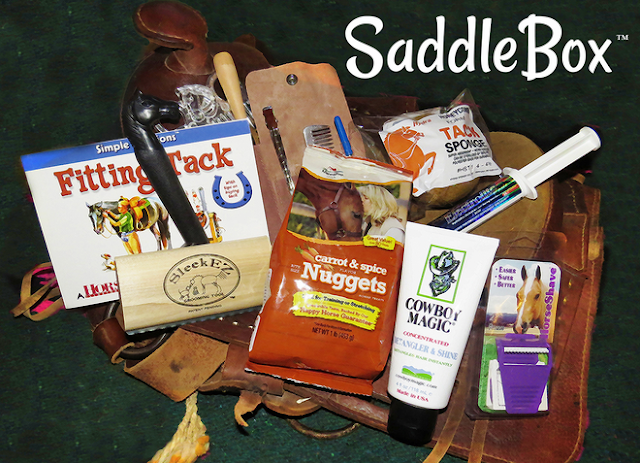 Riding & Writing...: SaddleBox: A Monthly Box for Horse Lovers!