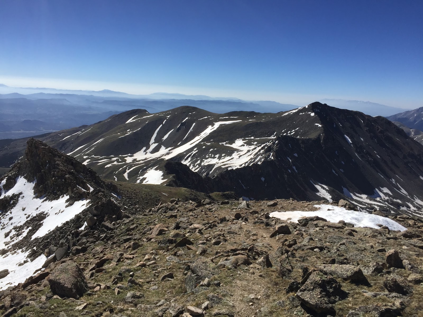 Colorado Ascents: Mount Harvard-Columbia Traverse