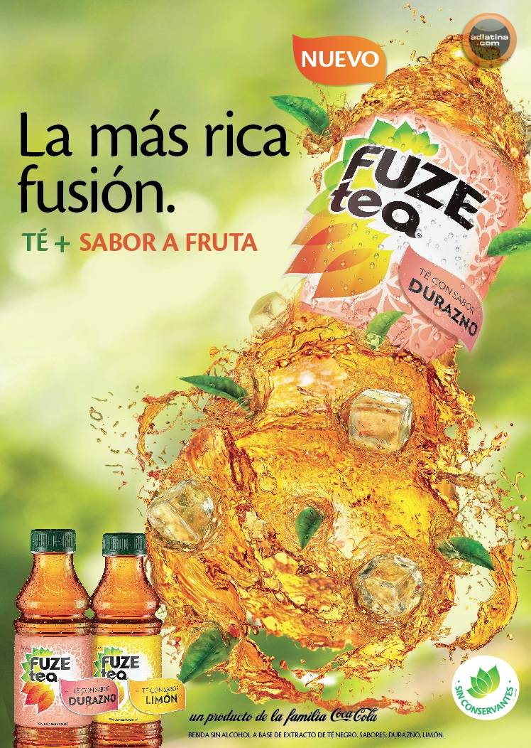 dgdico.com.ar: #Publicidad : Fuze Tea by Coca Cola