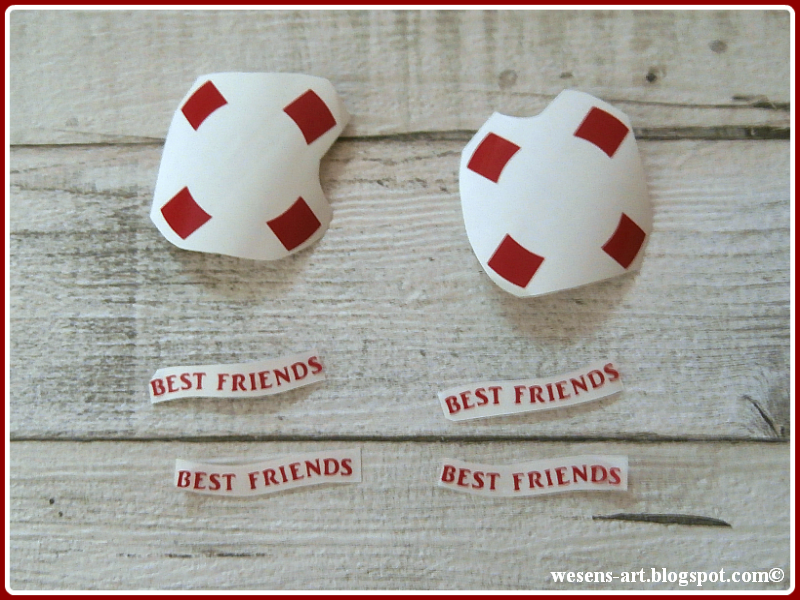 Wesens-Art: DIY friendship key chains