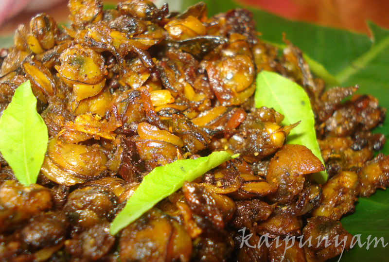 kaipunyam.com: Kakka Irachi (Clam) Fry