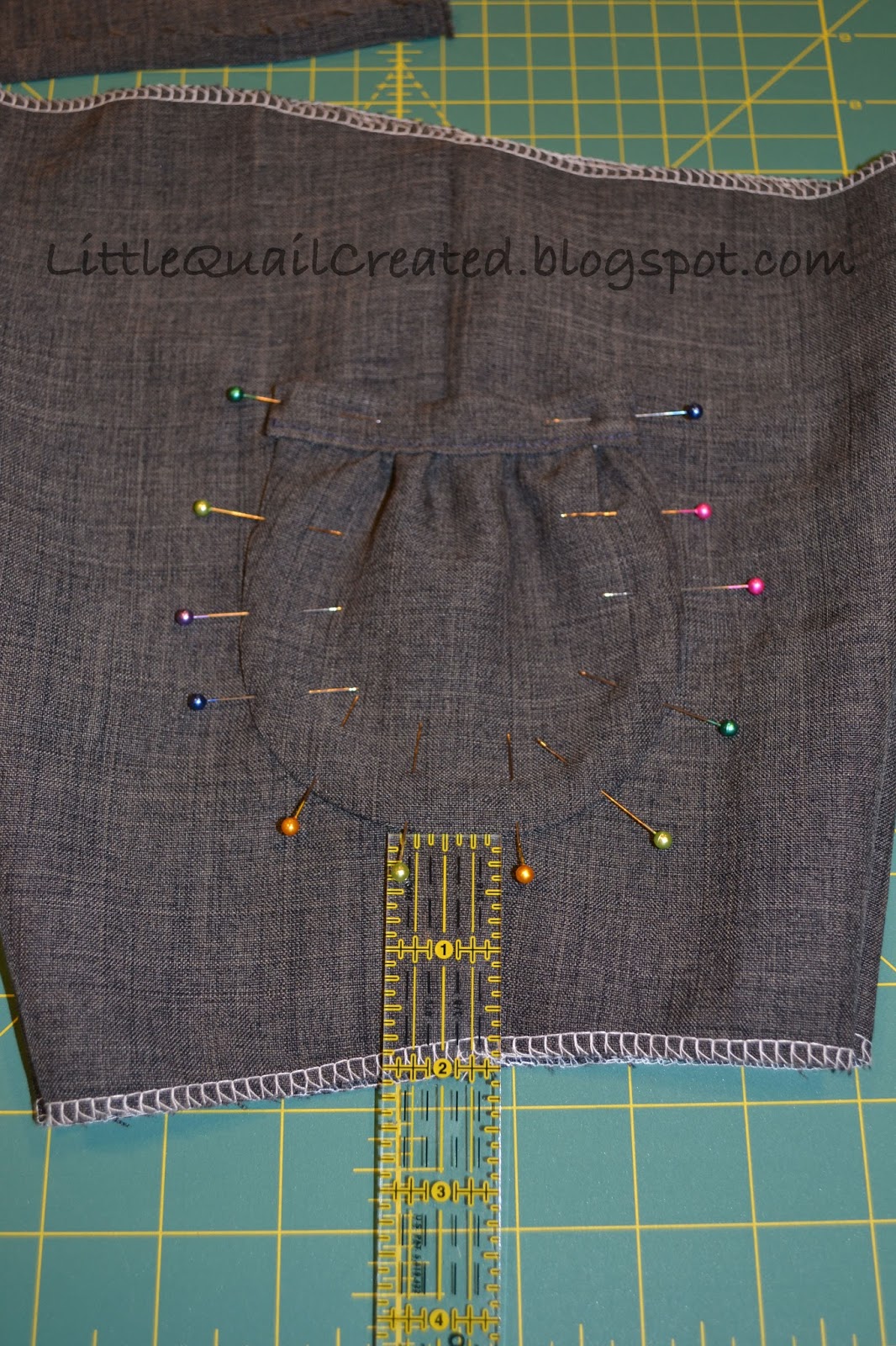 Little Quail: Gathered Pocket Shorts Tutorial and Pattern
