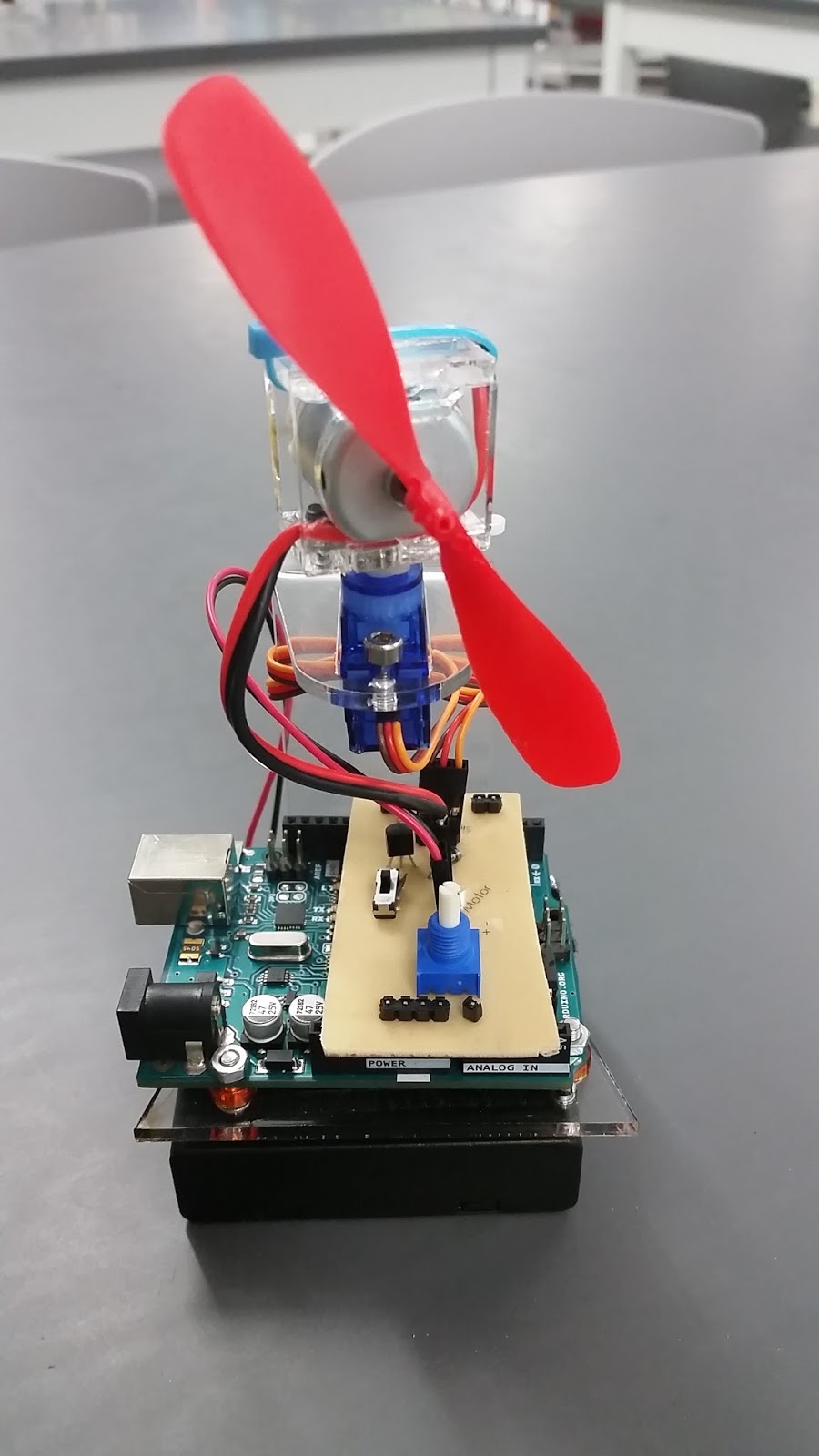 Rampant Robots: Oscillating Fan