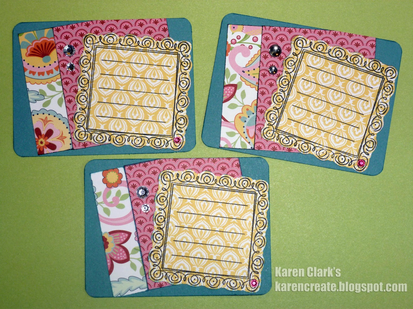 Kare 'n Create: Handmade Journal Cards