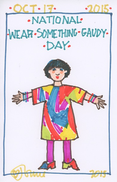 The Official Tomie dePaola Blog: Wear Something Gaudy Day