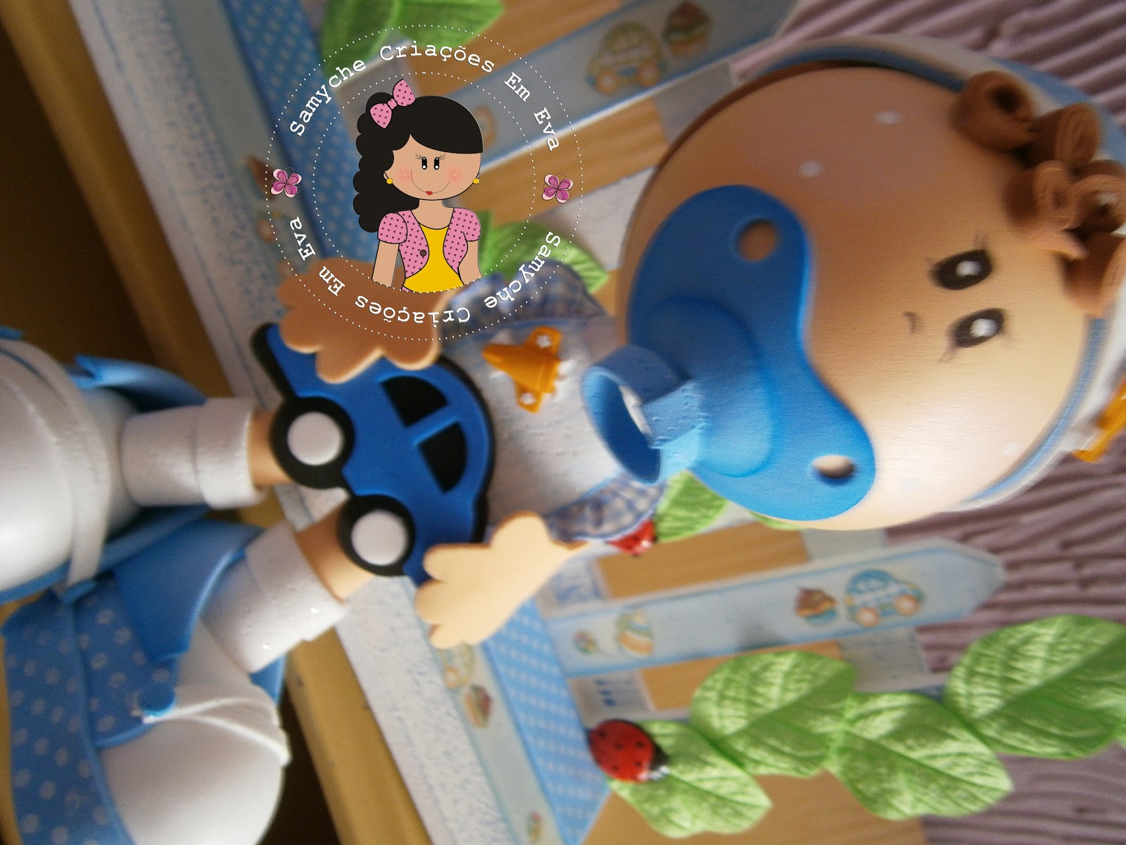 Samyche Criações em Eva: KIT DE BEBÊ