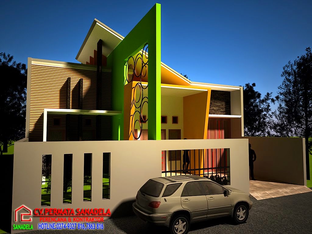 Contoh Model Bentuk Rumah Minimalis Modern | Bentuk Rumah