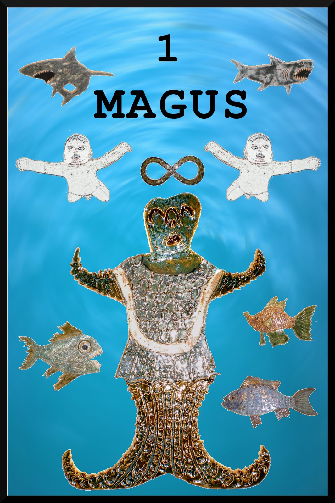 Aberrant Ceramics: New Version of MAGUS Tarot Card
