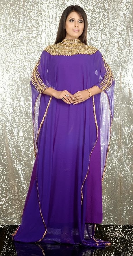 Fancy Kaftan Dresses | Jalabiya Kaftan Designs 2014 | New Jalabiya ...