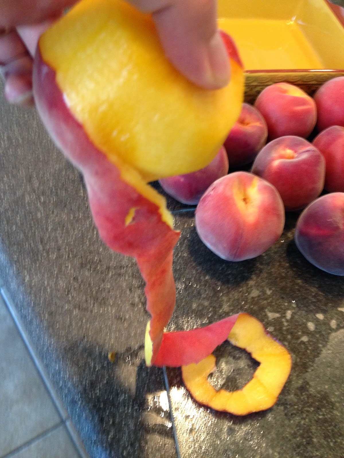 Mama G The Foodie: Delicious Peach Crisp