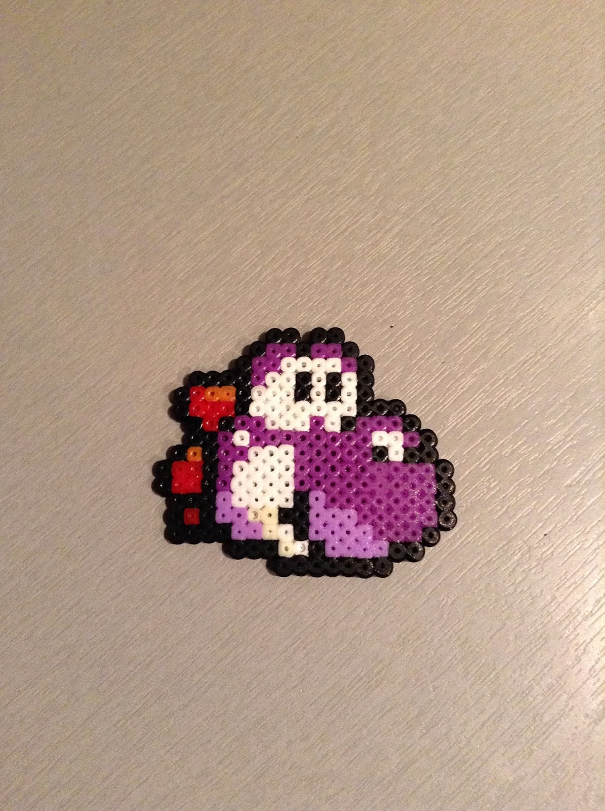 Créations d'une geekette: Créations Hama : Thème Yoshi